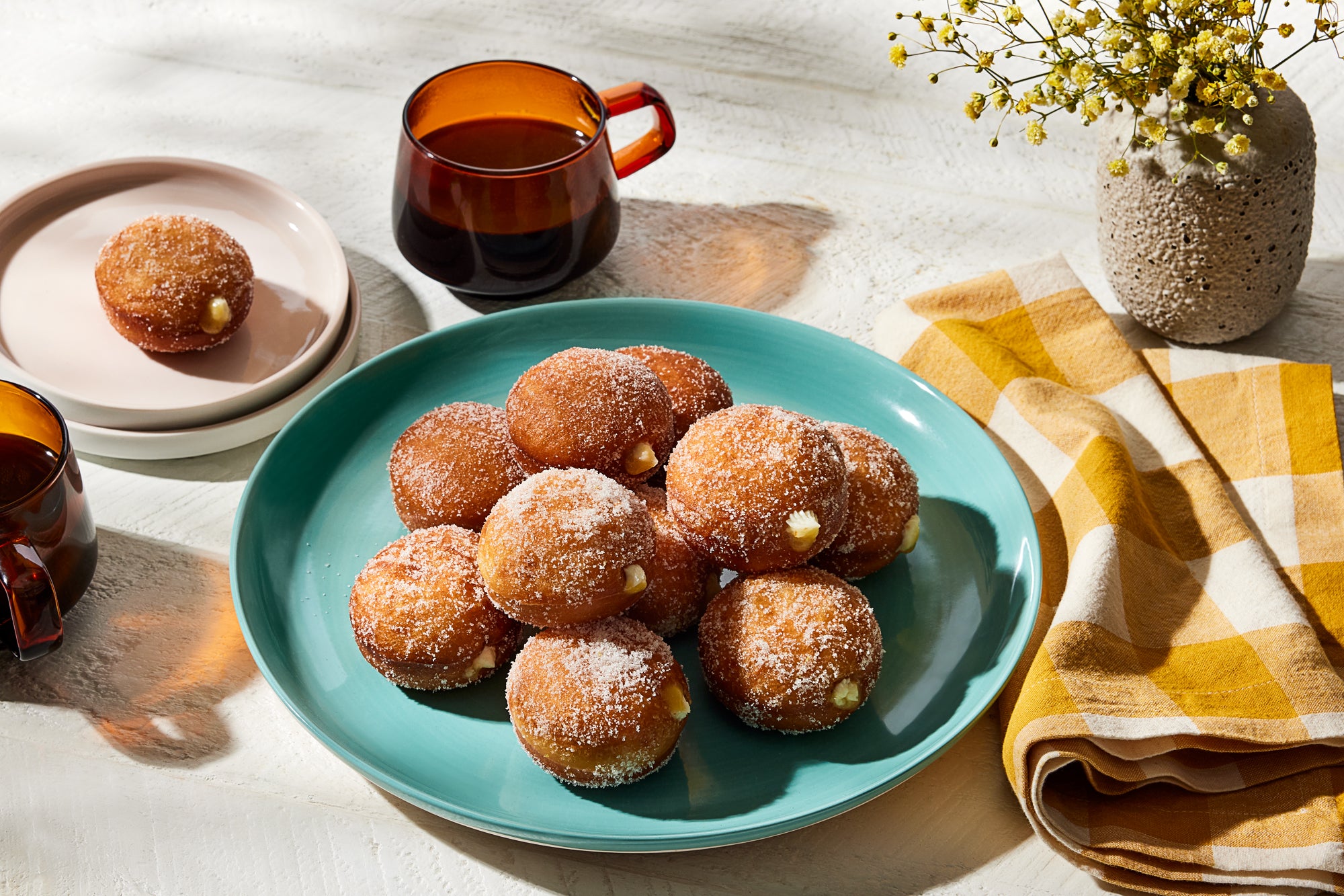 Goat Cheese & Lemon Curd Bombolini | Vermont Creamery