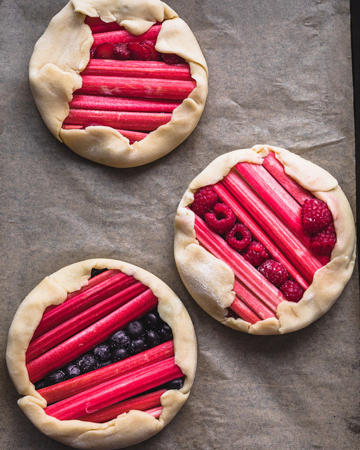Mini Rhubarb Galettes | Vermont Creamery